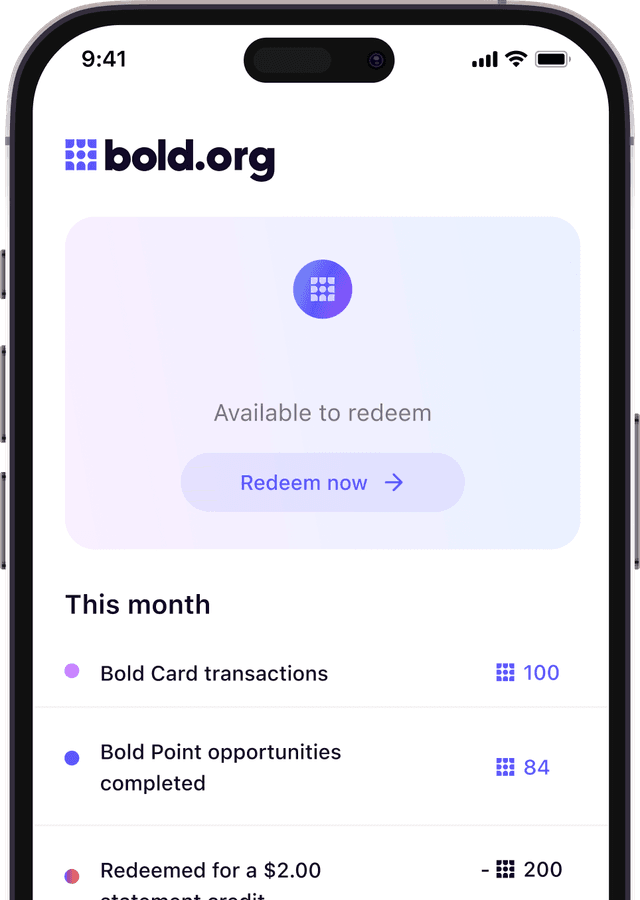 Debit Card Rewards | Bold.org