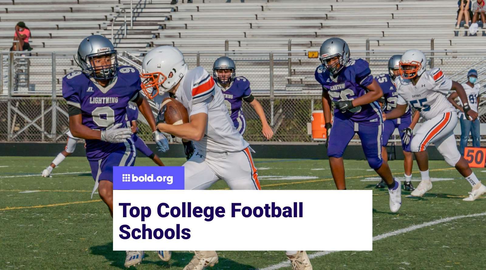 Top 25 College Football Schools in 2025 | Bold.org