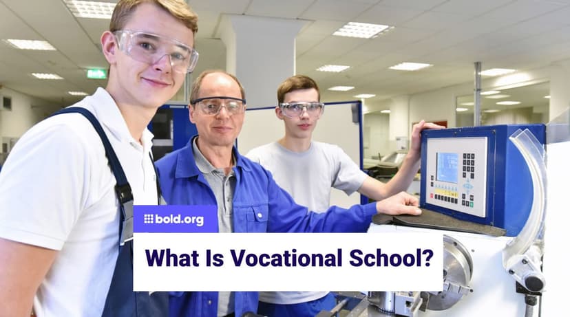 What Is Vocational School?: Everything You Need to Know | Bold.org ...