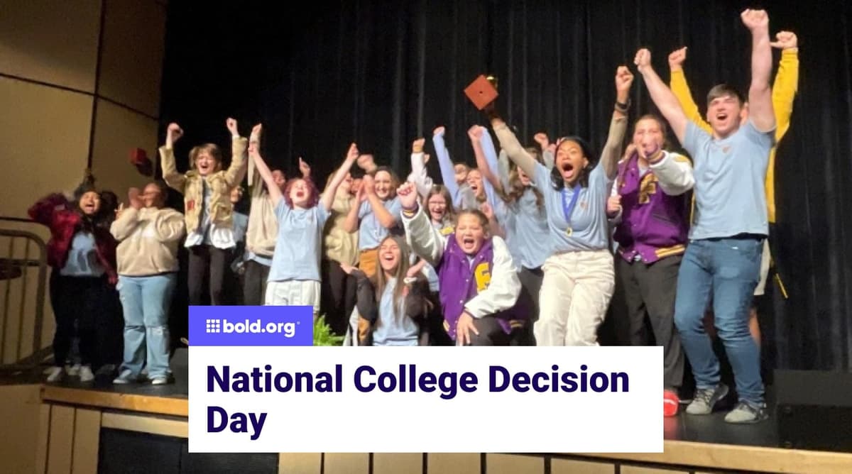 When Is National College Decision Day in 2026 | Bold.org